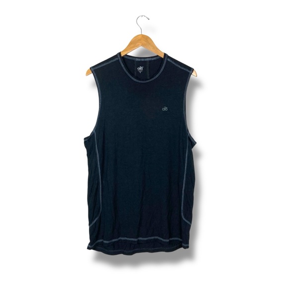 ALO Yoga | Shirts | Alo Cool Fit Mens Tank Air Land Ocean Bamboo Lyocel ...